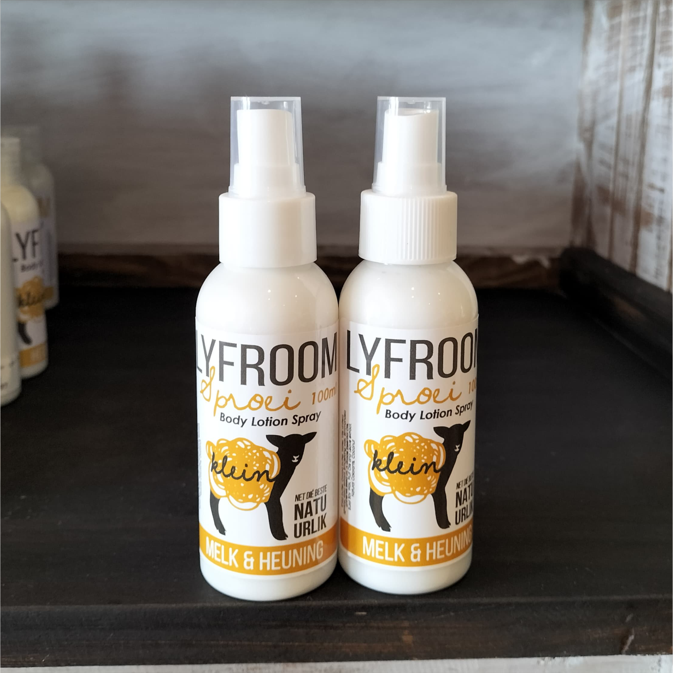 LyfroomSproei 100ml – Melk & Heuning - Klein